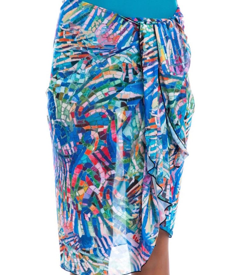 TOGS Ravenna Mesh Sarong - Swimsuits for Women | Body Sculpting ...