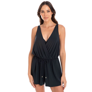 TOGS Black Romper - Swimsuits for Women | Body Sculpting Swimwear | Hot ...